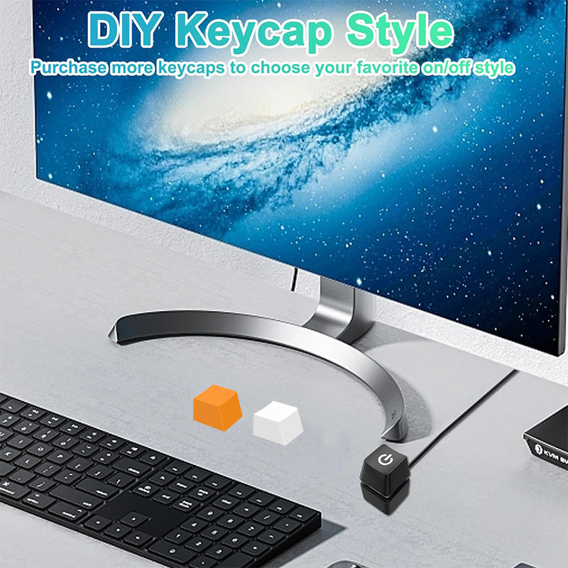 PC Power Button, Desktop Power Button PC External Power Switch ON Off ...